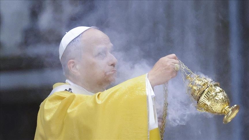 Pope Leo XIV leads Christmas Eve mass for 1st time