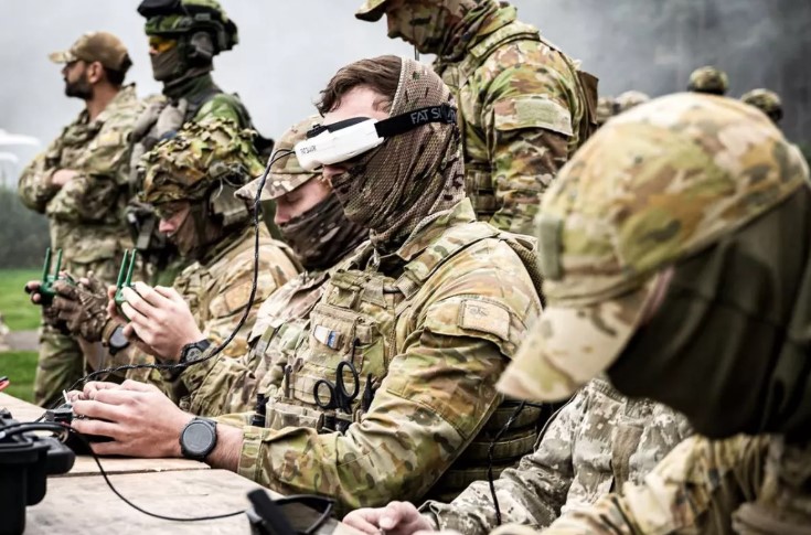 Ukrainian forces train Australian, Swedish troops in drone operations ...